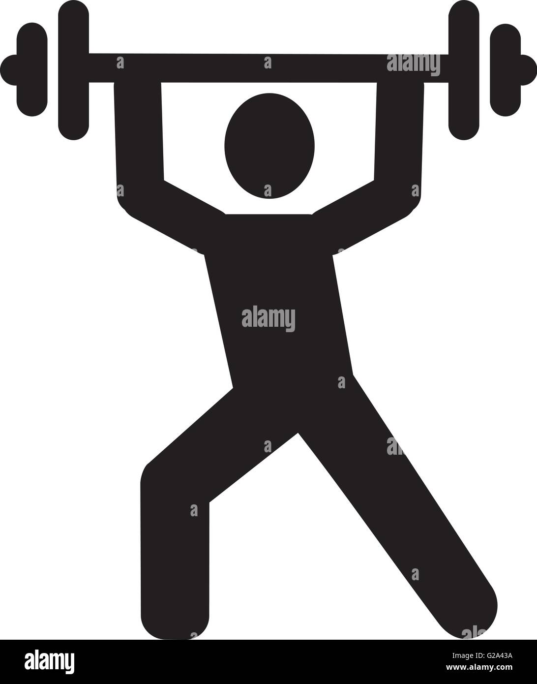 Heavy lift pictogram hi-res stock photography and images - Alamy