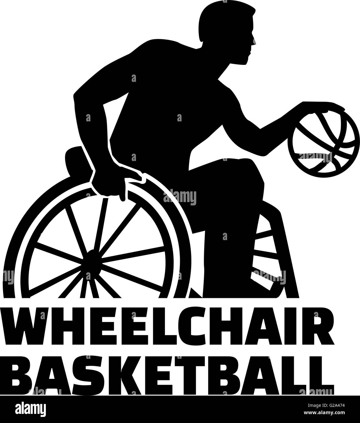 Wheelchair Basketball Logo Wheelchair Basketball Vector Images (over