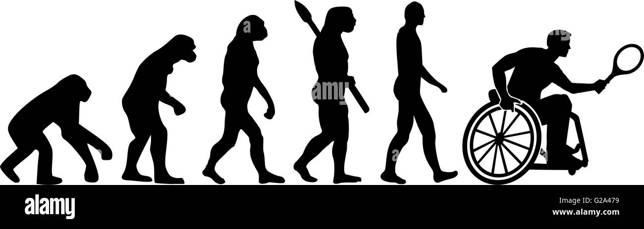 Physical evolution Stock Vector Images - Alamy
