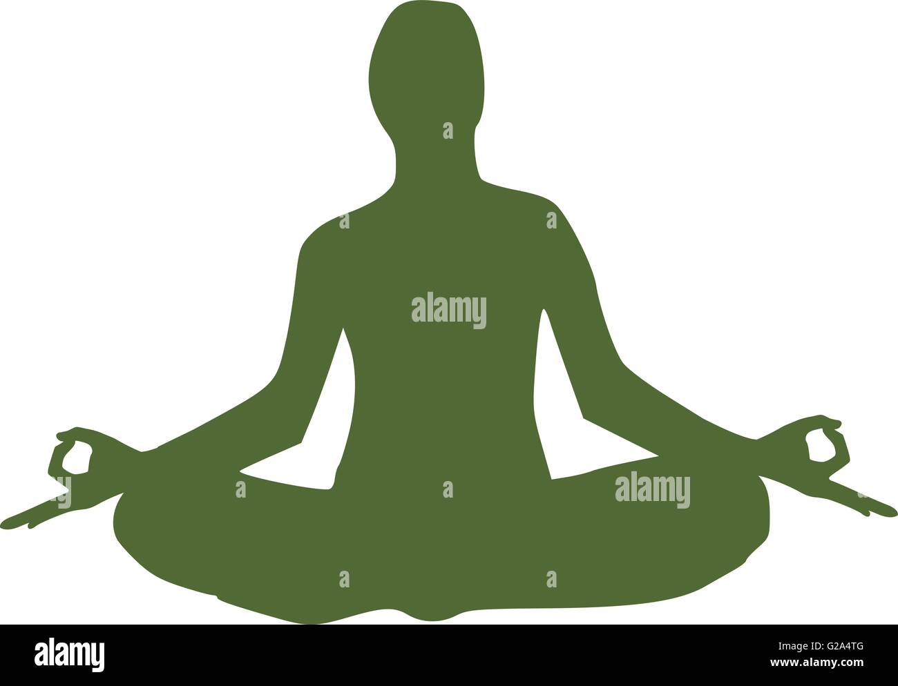 Yoga figure sitting Stock Vector Image & Art - Alamy