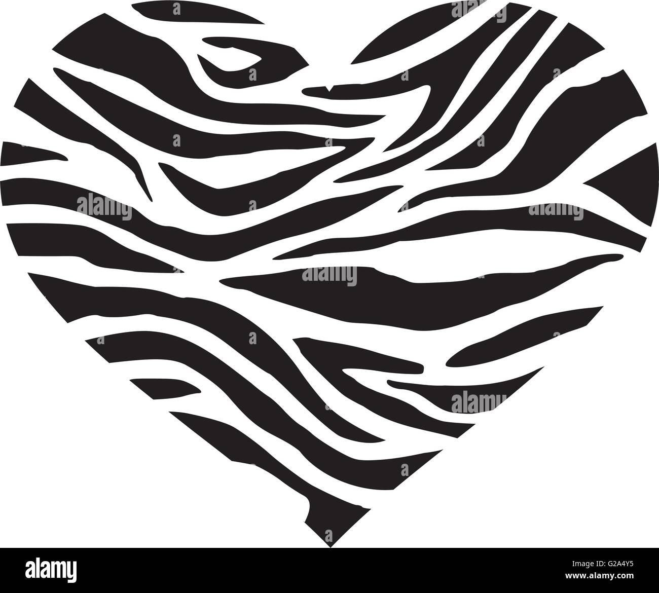 Two zebra Stock Vector Images - Alamy