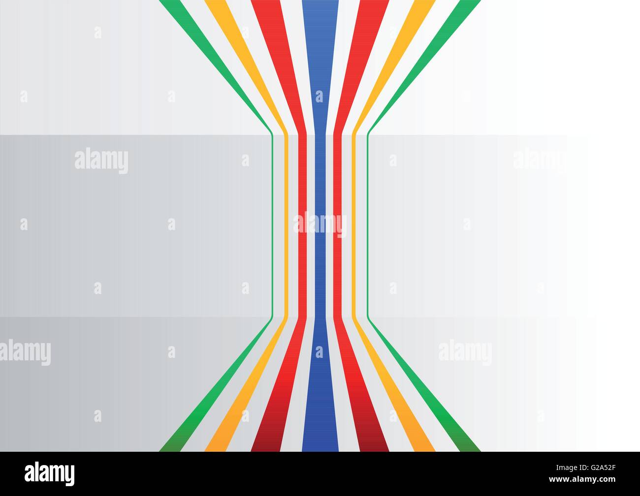 Colorful generic business background with vertical lines branching out ...