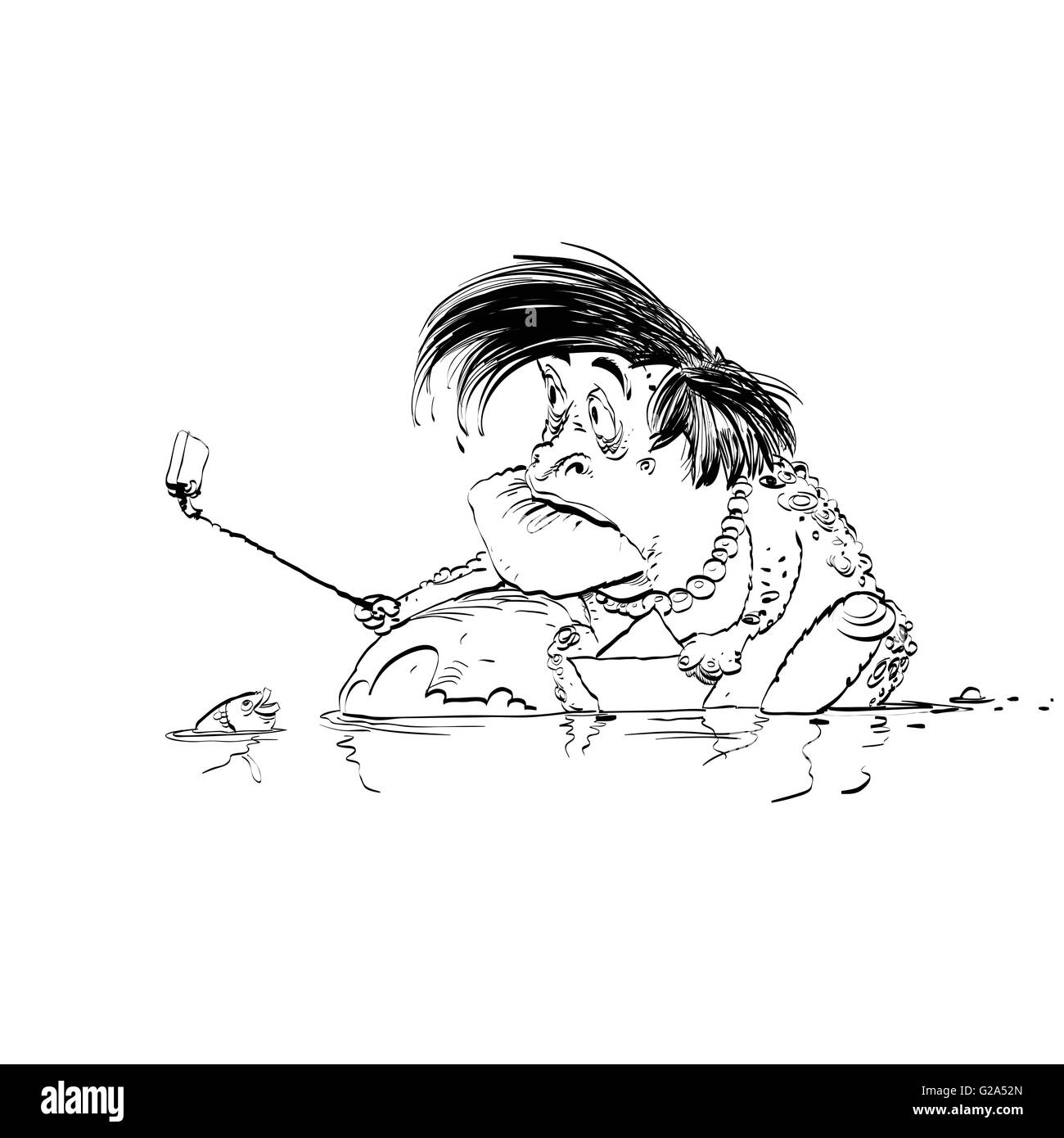 Sad toad Stock Vector Images - Alamy