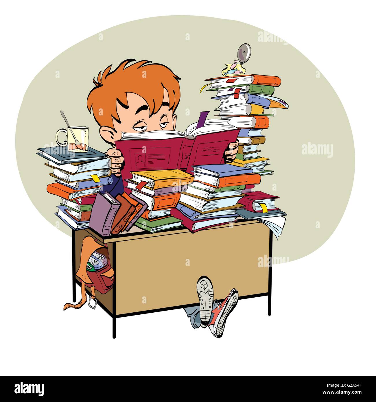 Student art class Cut Out Stock Images & Pictures - Alamy