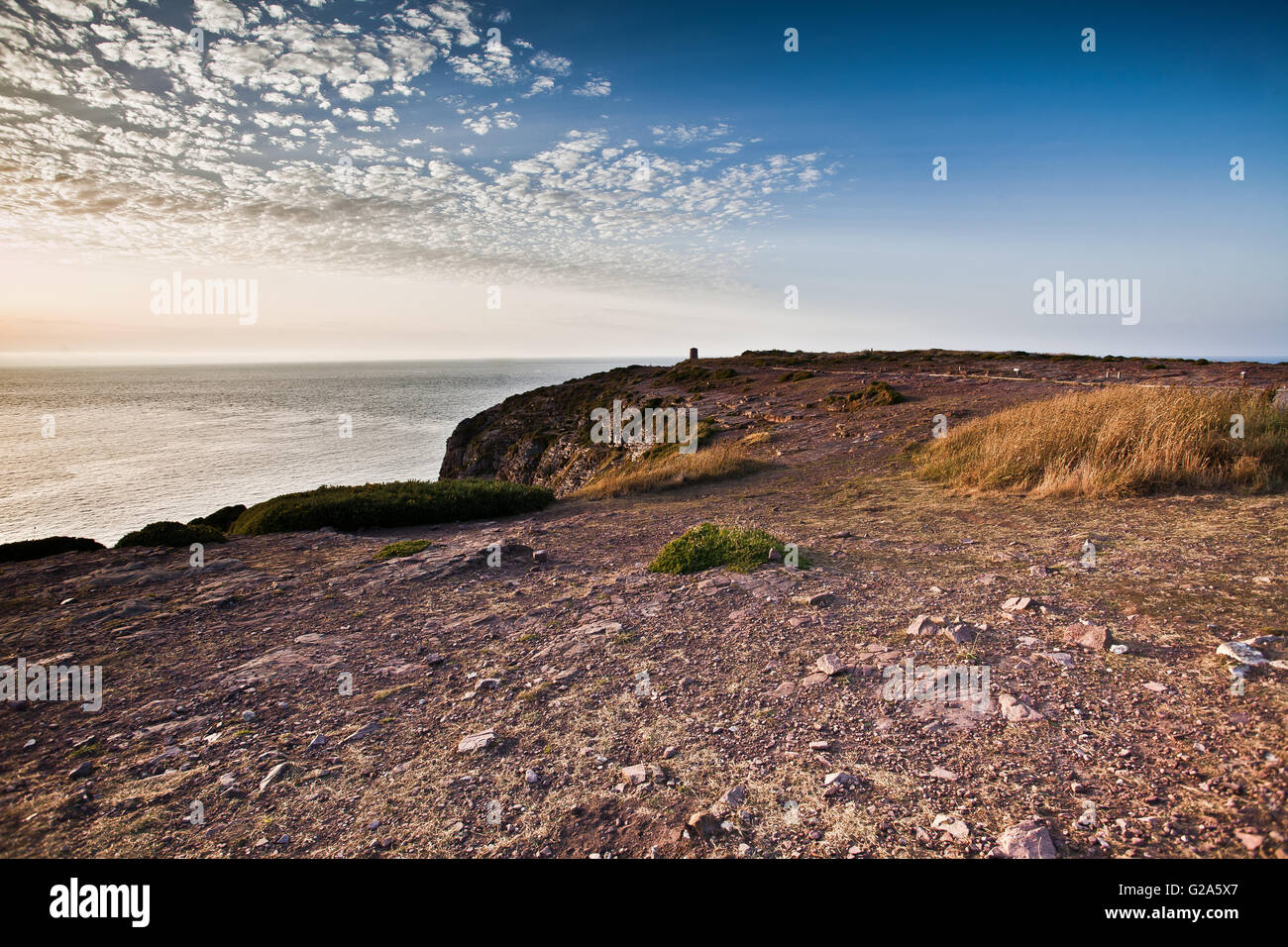 Cliffs at the Coast near Cap Frehel Brittany France Stock Photo - Alamy