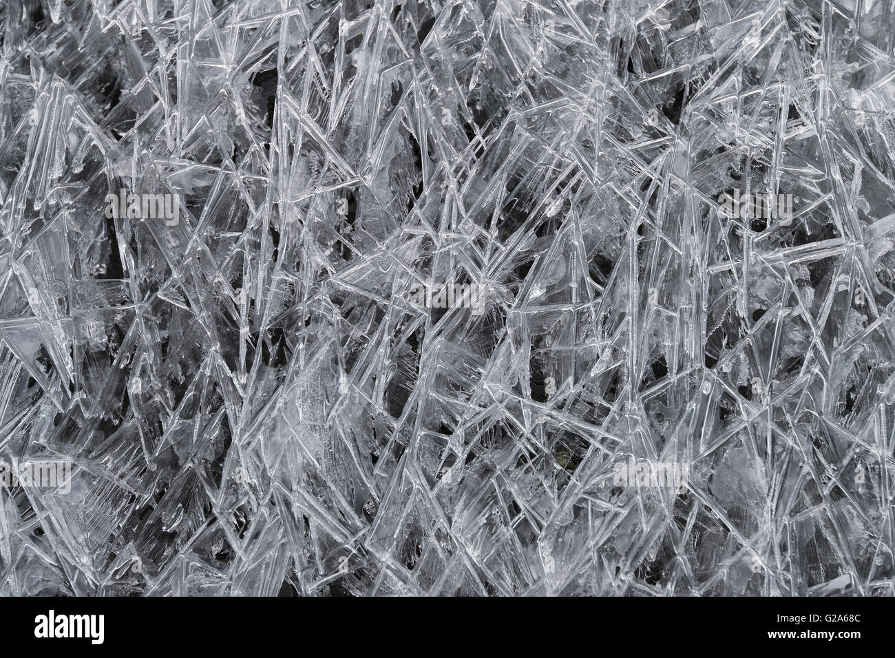 White ice crystals hi-res stock photography and images - Alamy