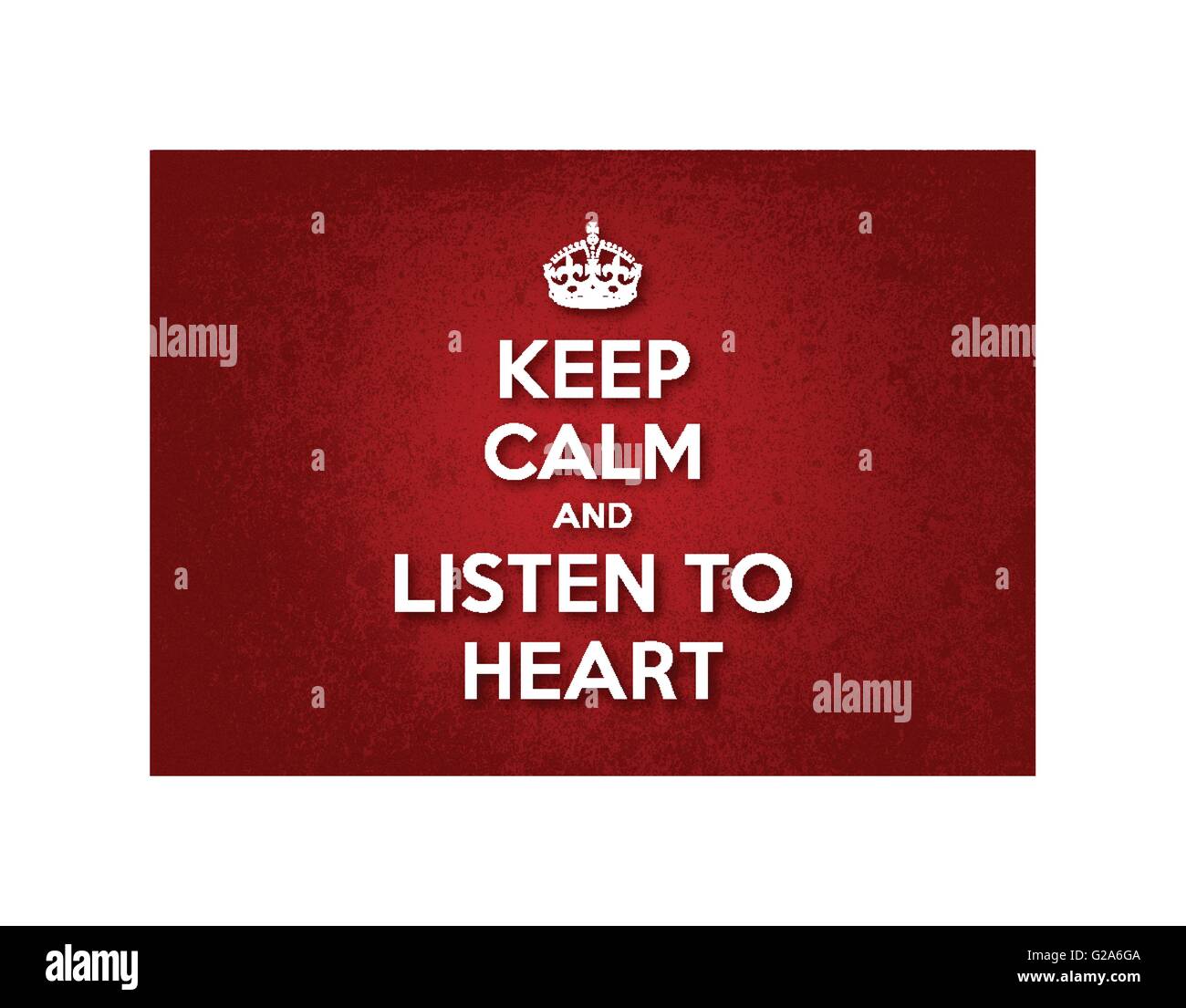 Listen your heart hi-res stock photography and images - Alamy