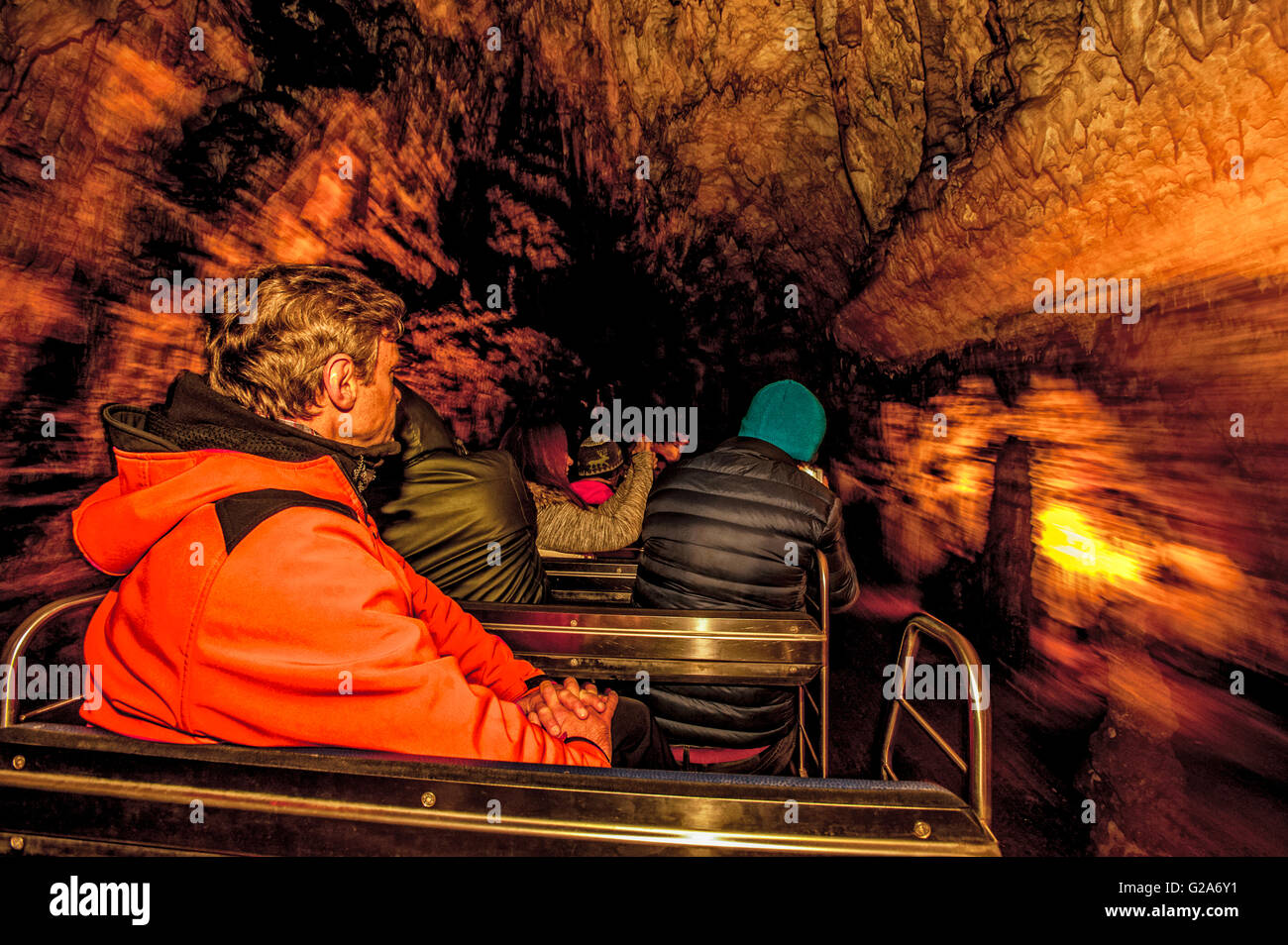 Slovenia Coast and Kars Postojna Cave Park -Entrance to the caves by ...