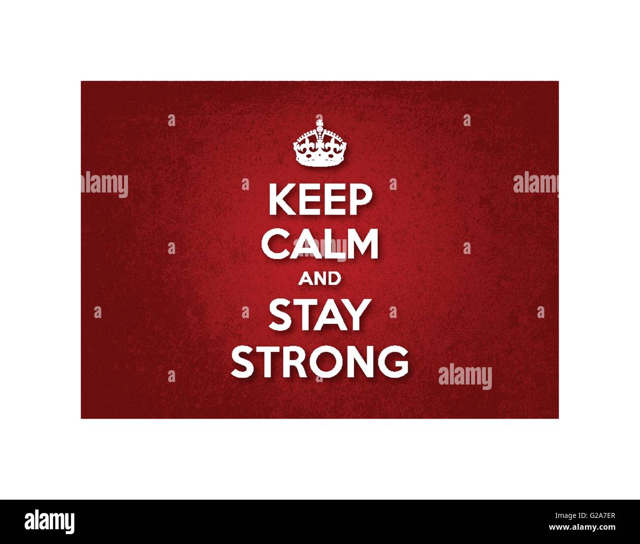 Keep Calm And Stay Strong Wallpaper