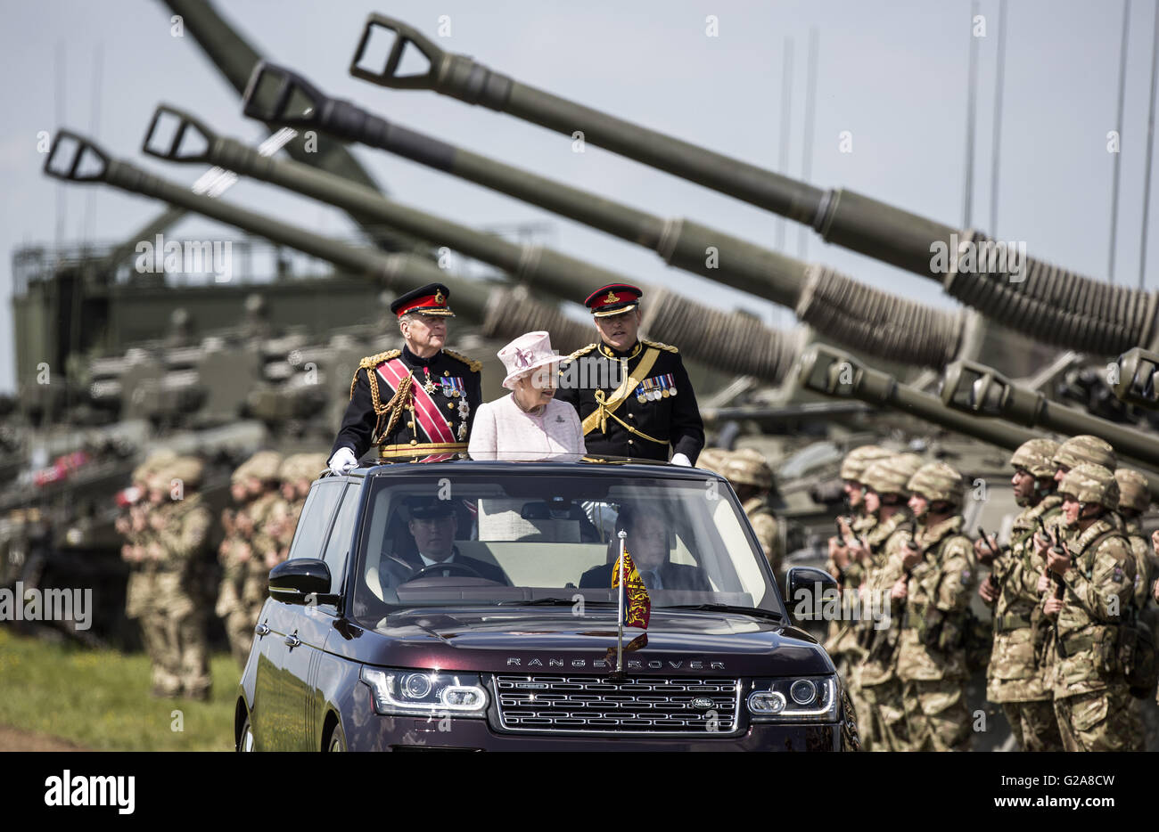 Larkhill royal artillery barracks hi-res stock photography and images ...