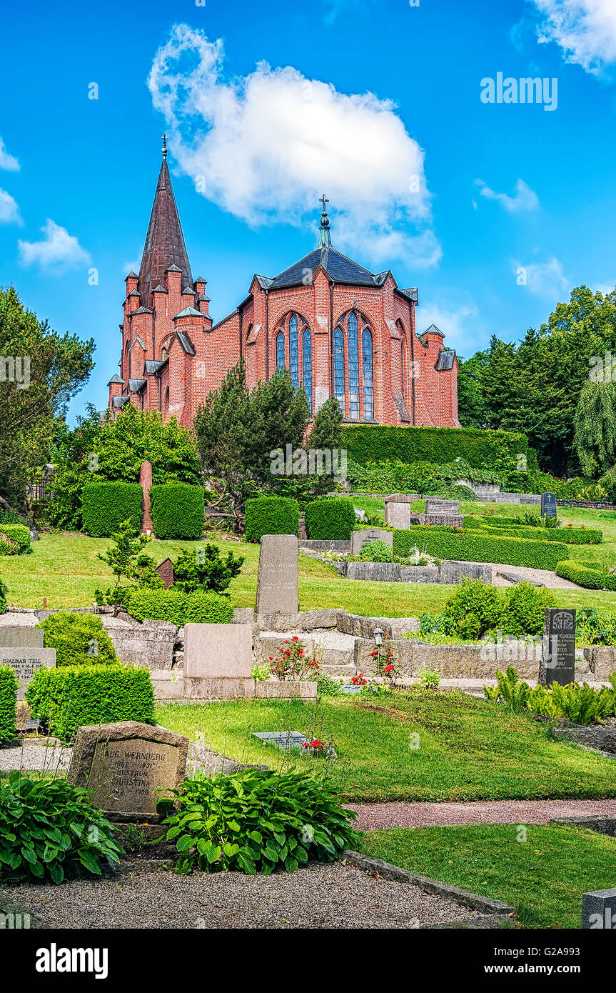 Swedish brick gothic architecture hi-res stock photography and images ...