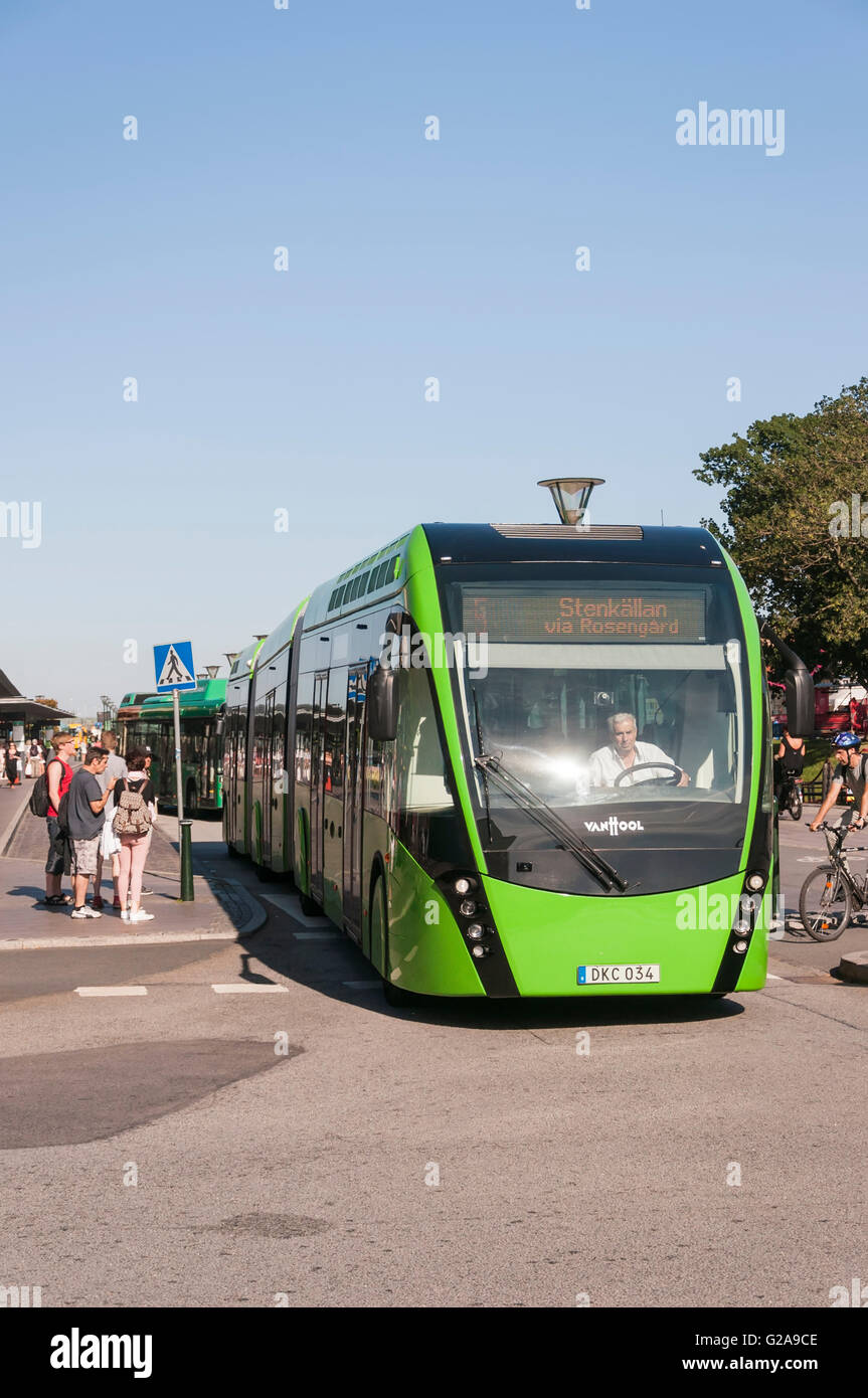Swedish bus stop public transport hi-res stock photography and images ...
