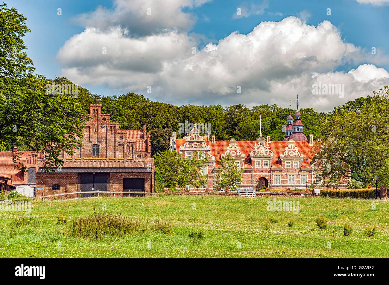 Vrams Gunnarstorp Slott situated in the Skane region of Sweden Stock ...