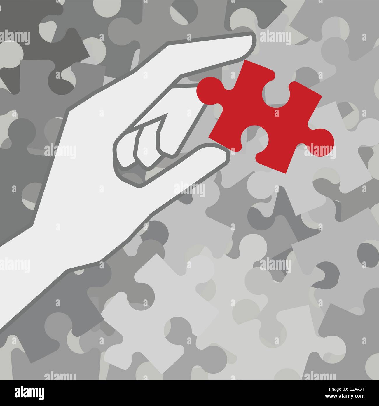 Picture for a puzzle Stock Vector Images - Alamy