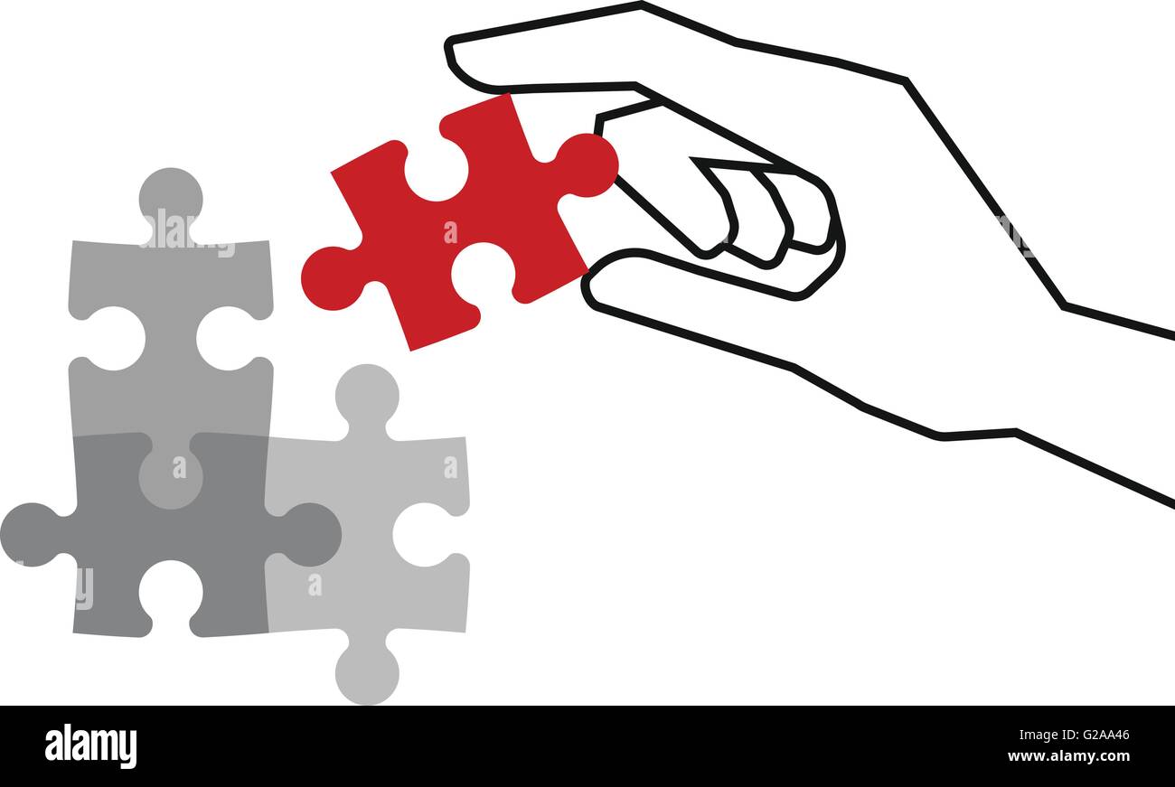 Picture for a puzzle Stock Vector Images - Alamy