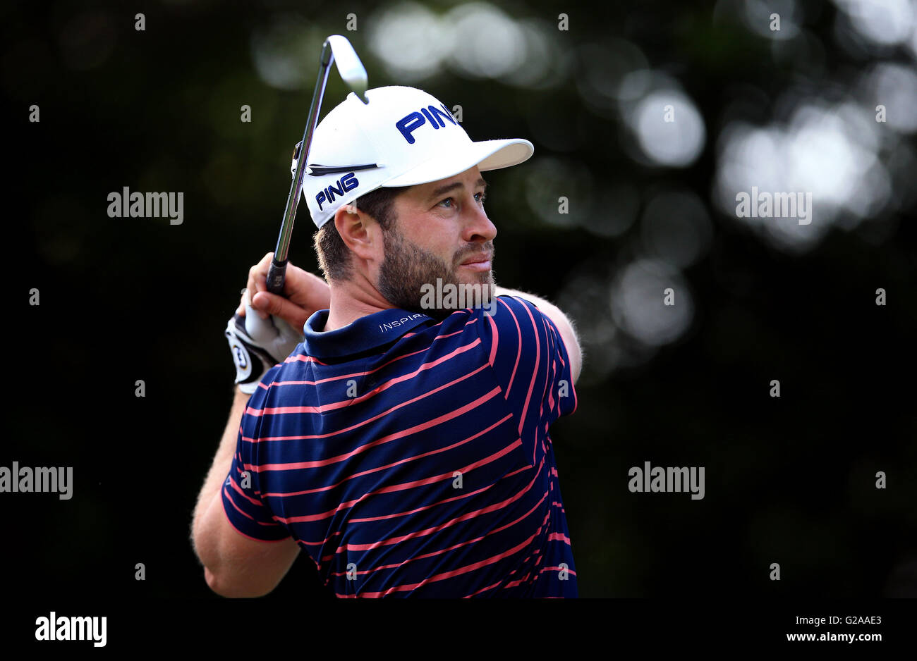 David Lingmerth during the first round of the BMW PGA Championship at ...