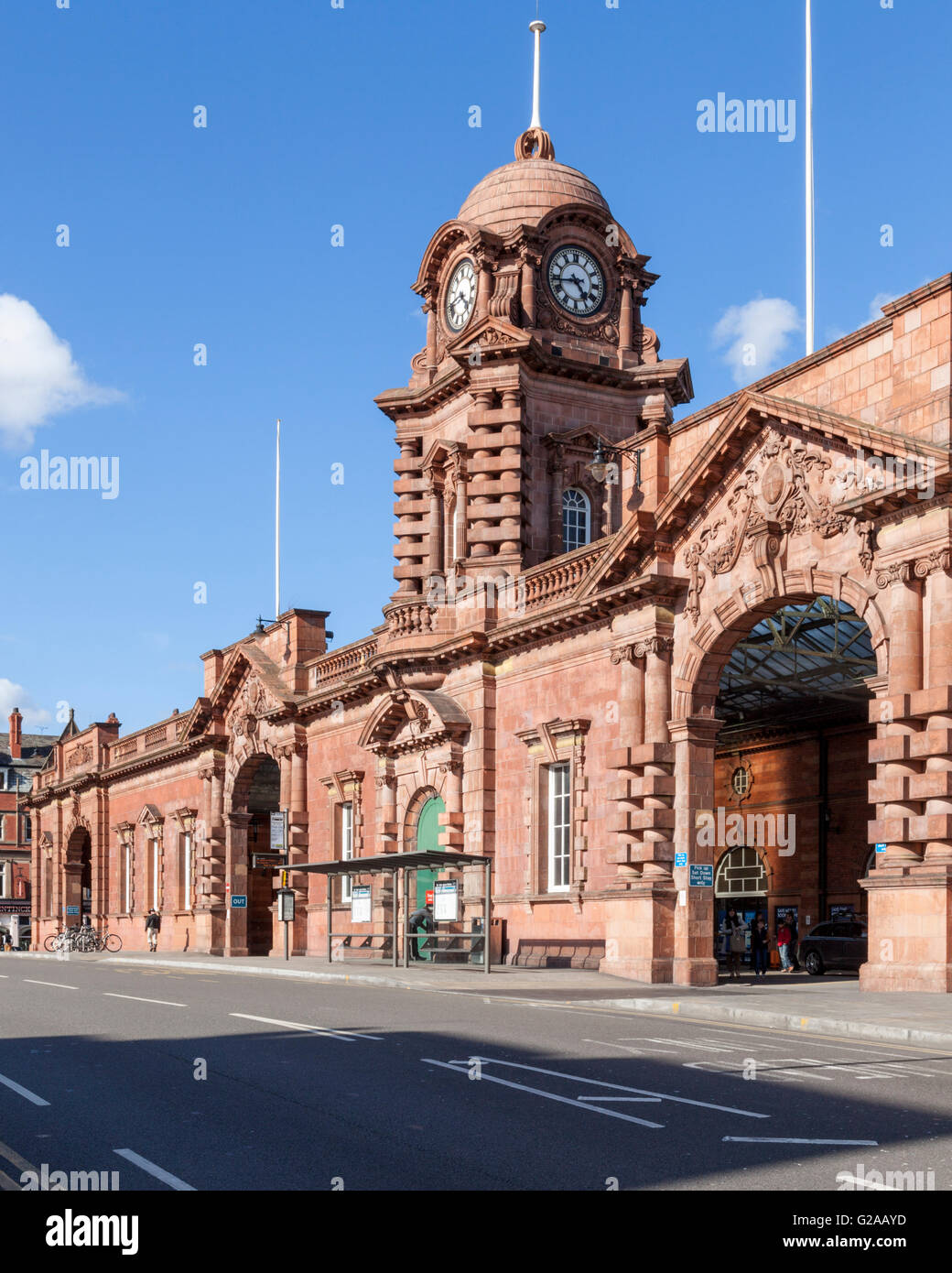 Nottingham Midland Railway Station, Nottingham, England, UK Stock Photo ...