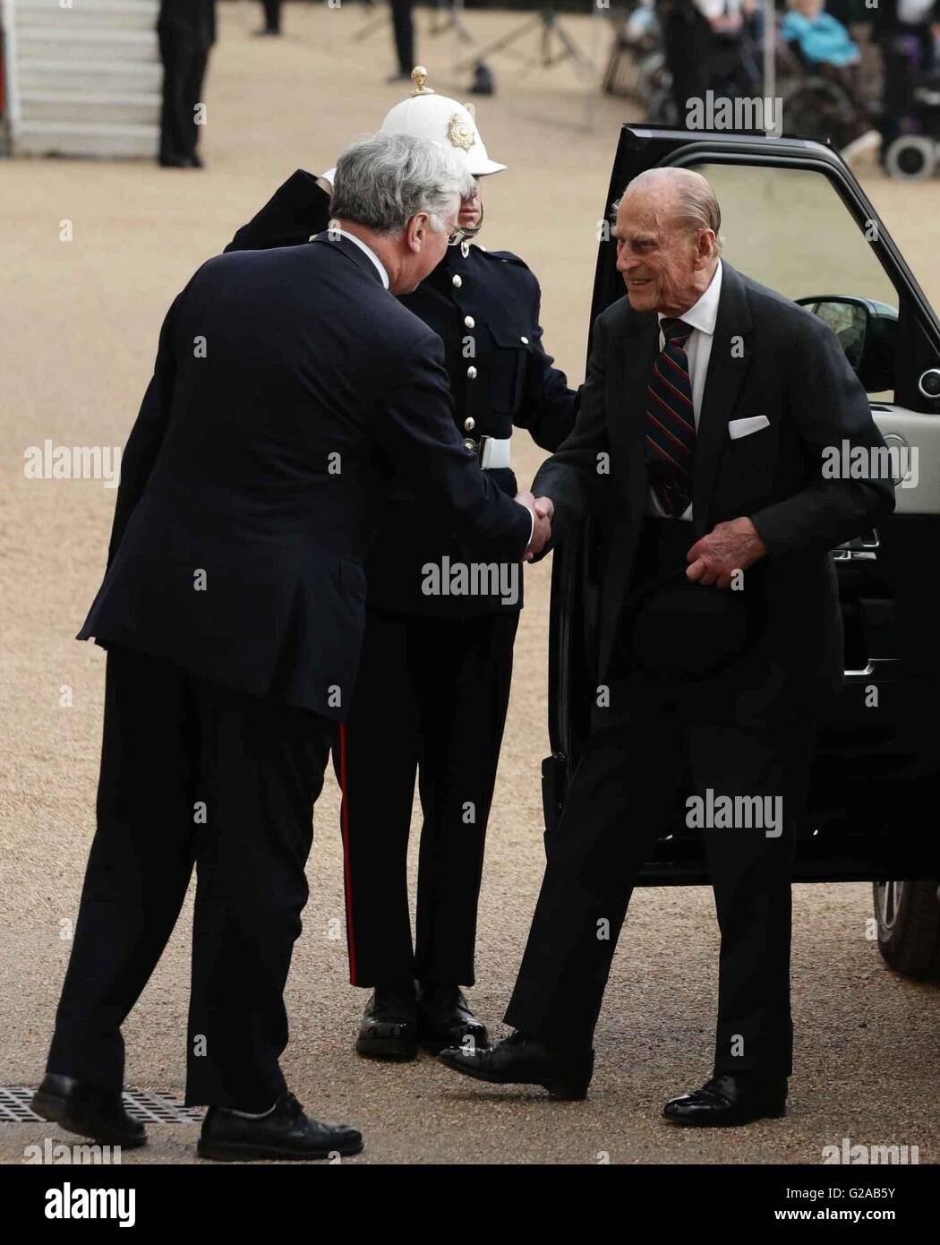 Massed Bands Royal Marines Horse Guards Parade High Resolution Stock ...