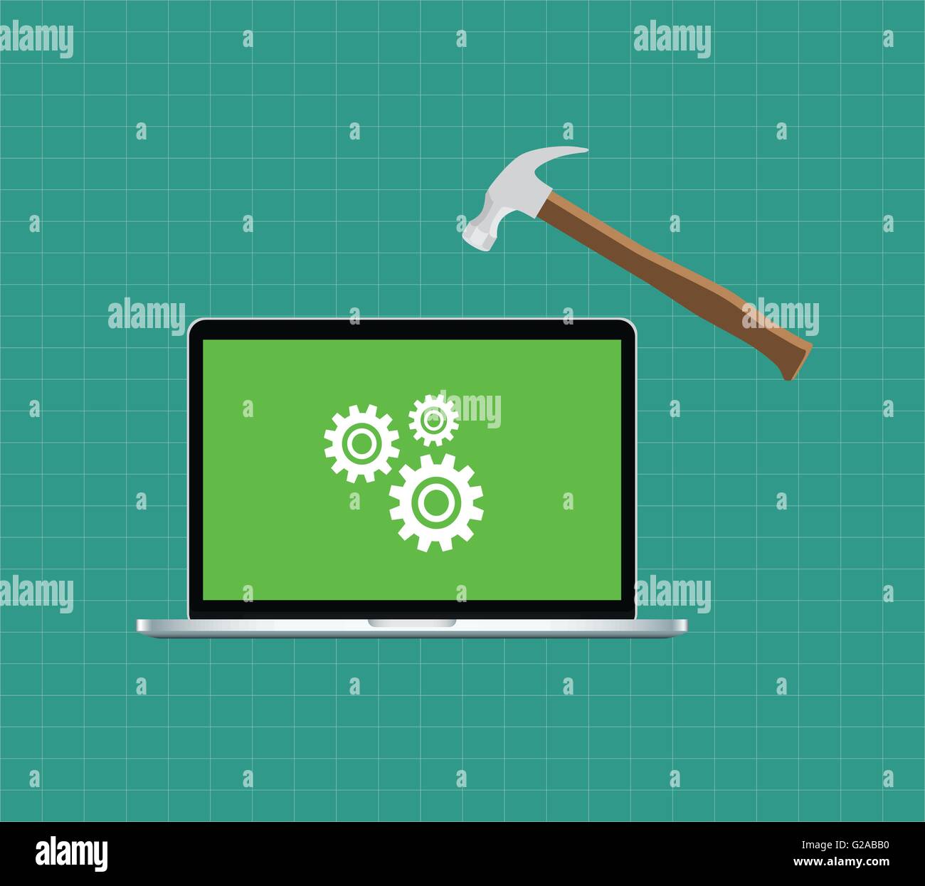 Penetration tester Stock Vector Images - Alamy