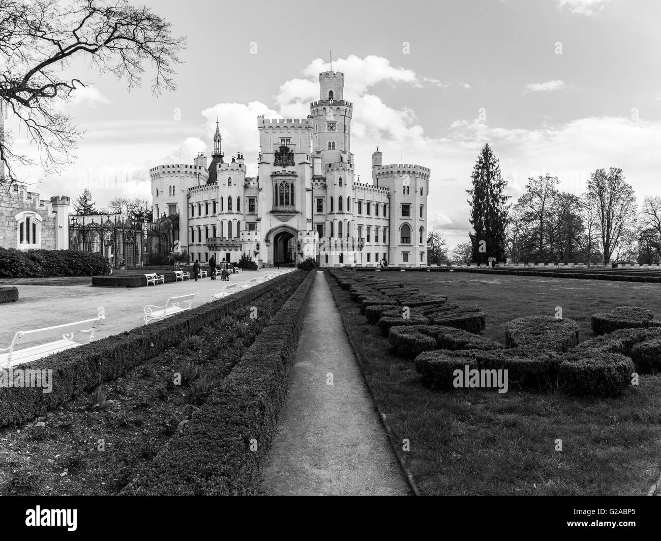 Hluboka castle hi-res stock photography and images - Alamy