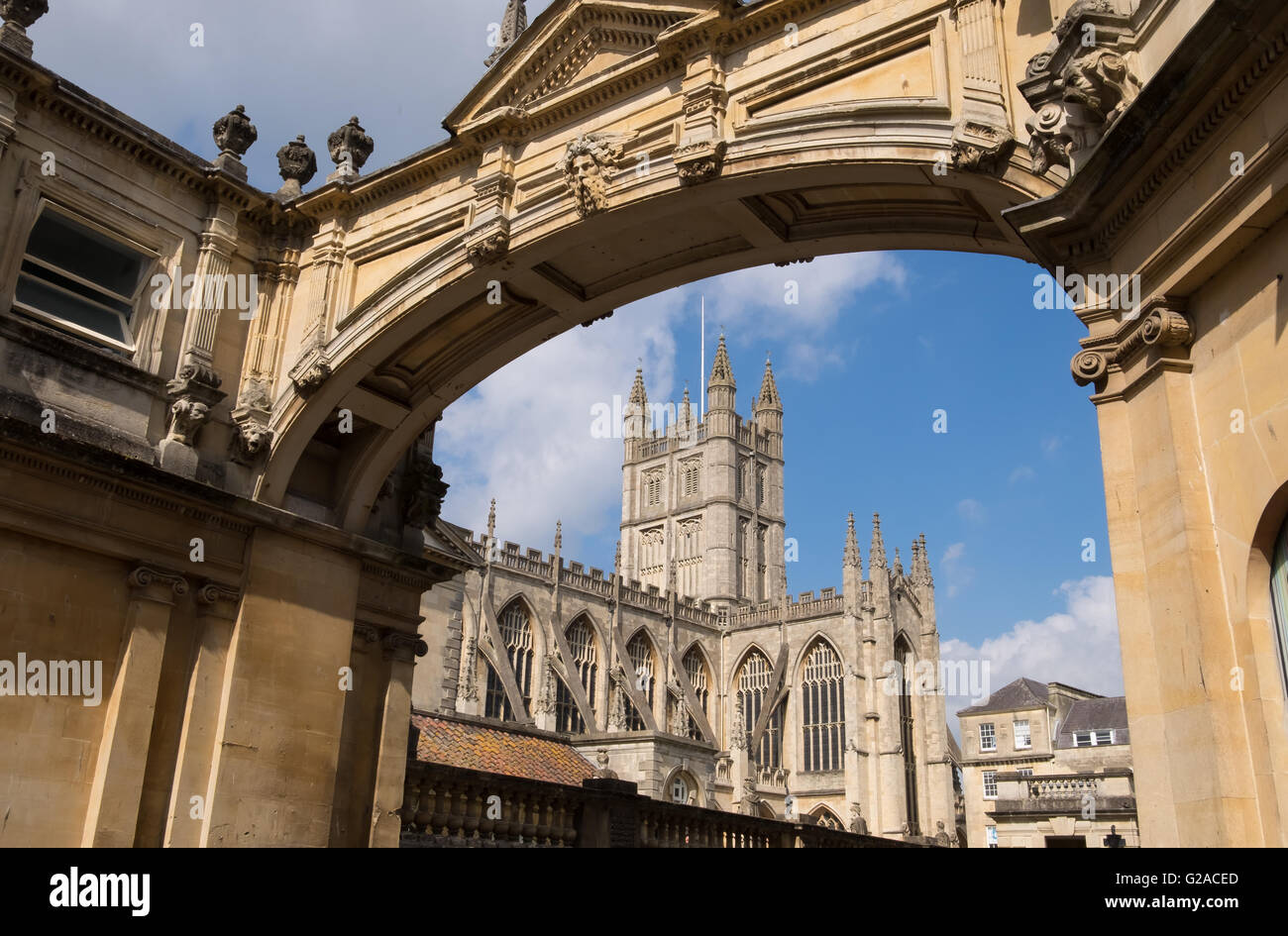 Bath Abbey, Somerset, England Stock Photo - Alamy