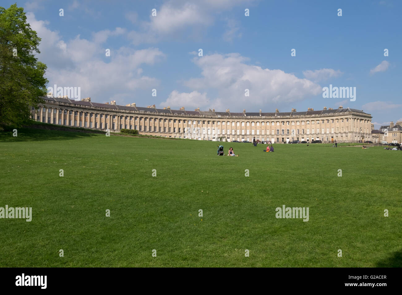 The Royal Crescent, Bath, England Stock Photo - Alamy