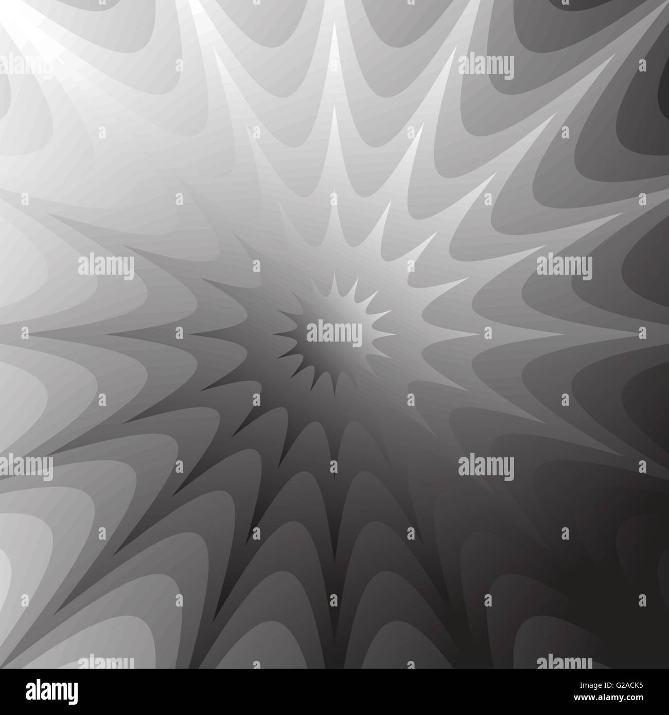 Abstract grayscale, geometric background in square format with ...