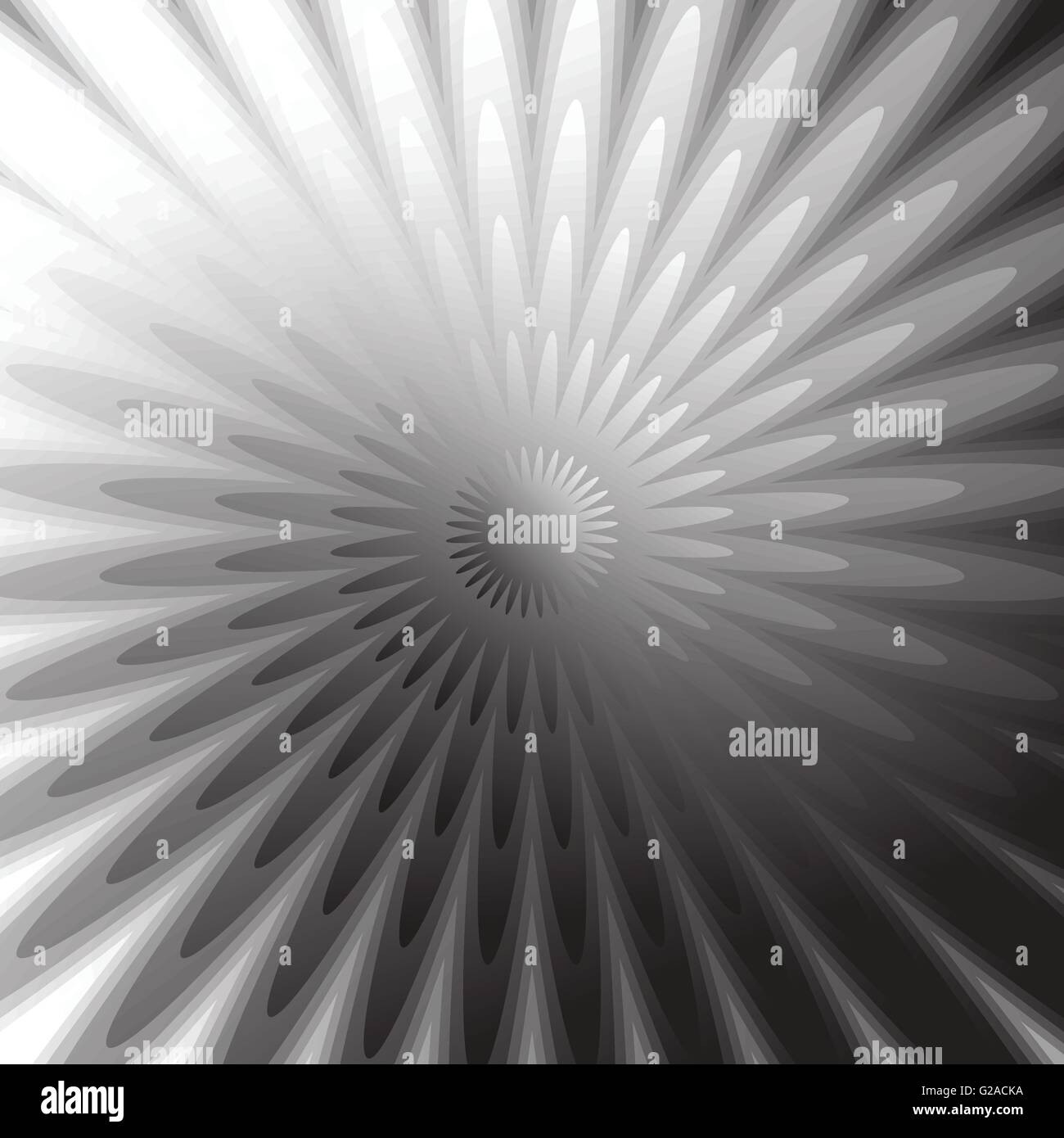 Abstract grayscale, geometric background in square format with ...