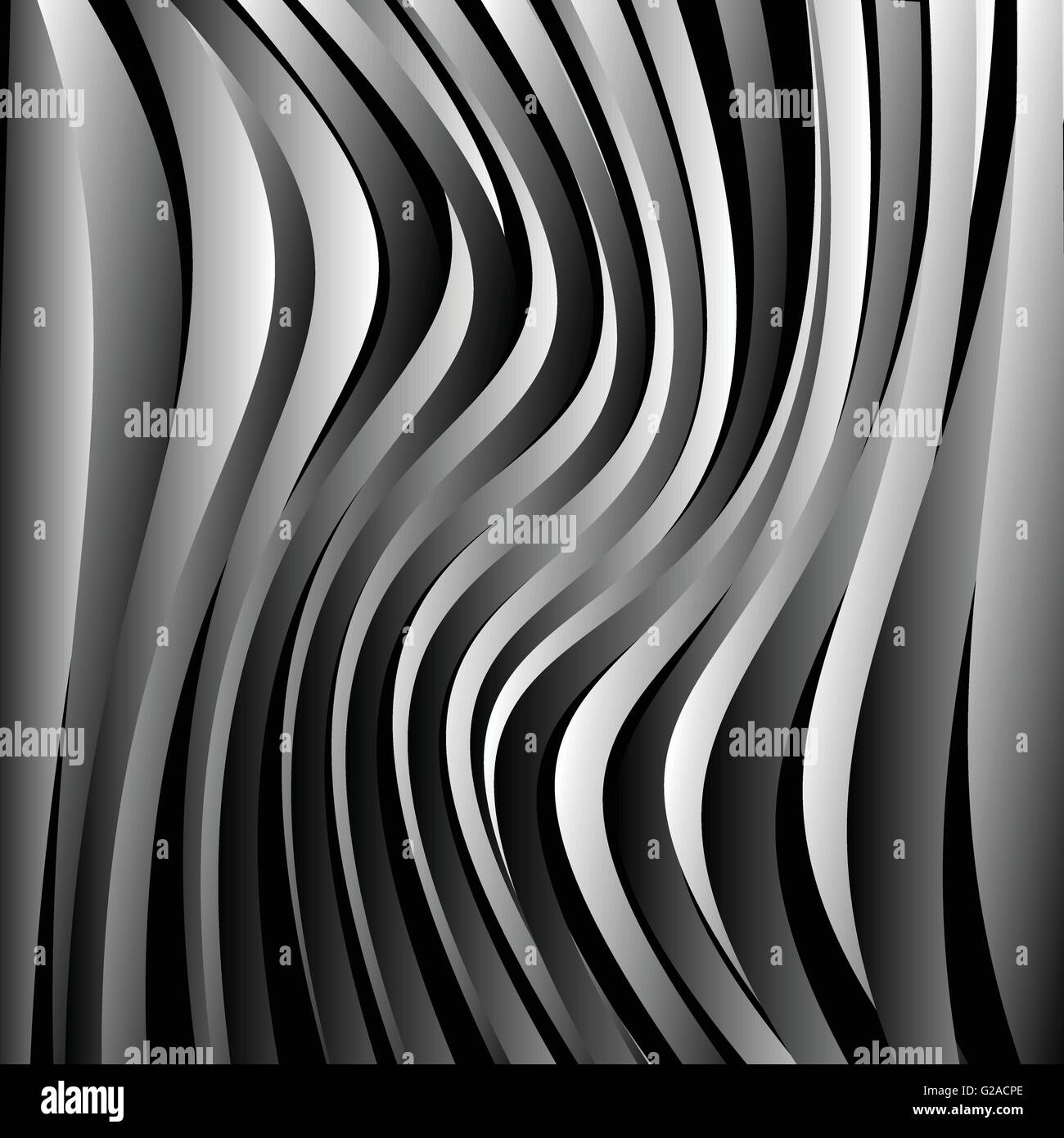 Asymmetric vertical lines with different distortions. Irregular ...