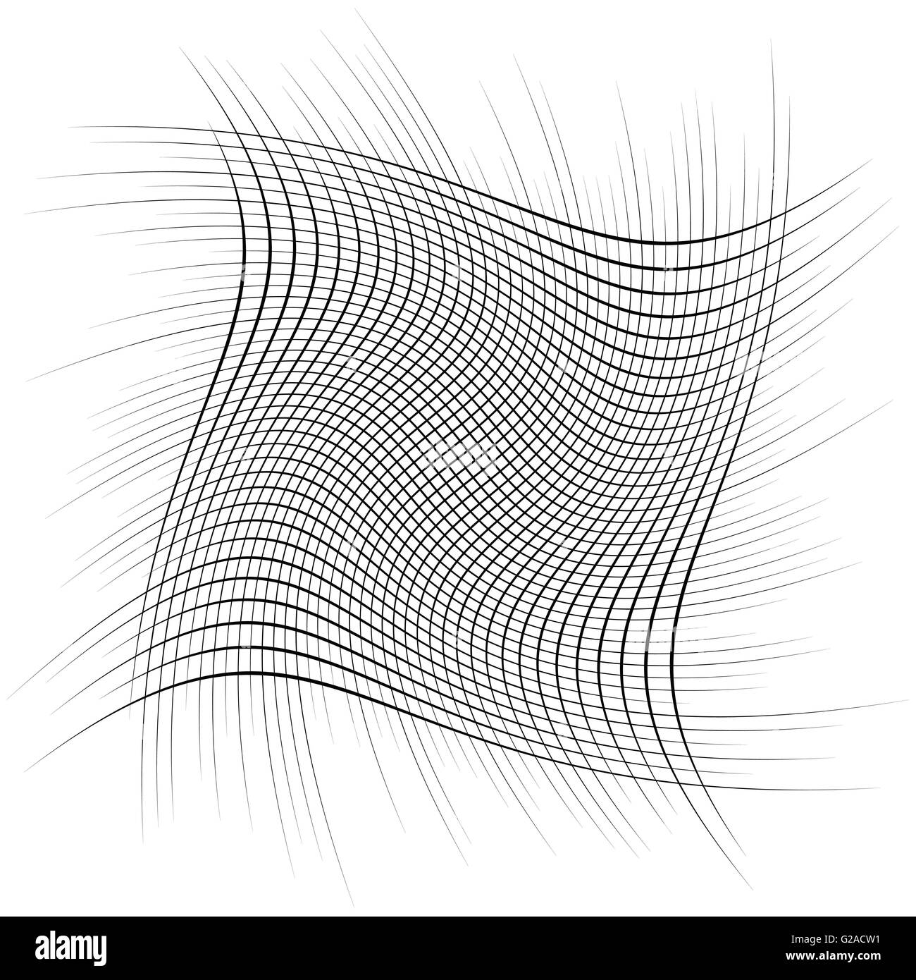 Intersecting lines. Grid, mesh pattern. Abstract illustration Stock Vector Image & Art - Alamy