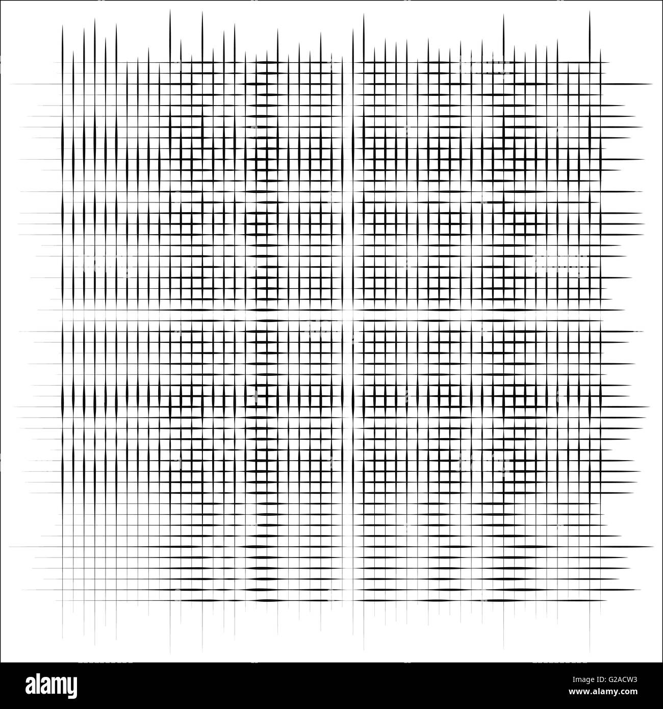 Intersecting lines. Grid, mesh pattern. Abstract illustration Stock Vector Image & Art - Alamy