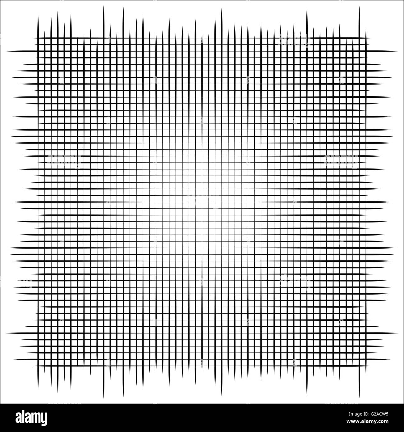 Intersecting lines. Grid, mesh pattern. Abstract illustration Stock Vector Image & Art - Alamy