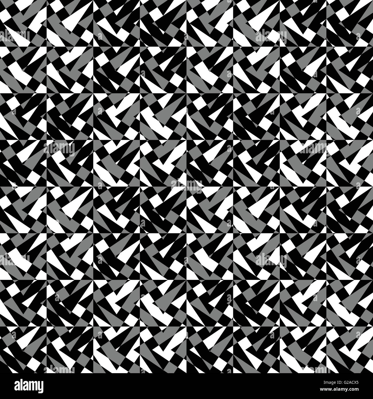 Irregular grid, mesh seamlessly repeatable monochrome pattern. Abstract geometric texture Stock ...