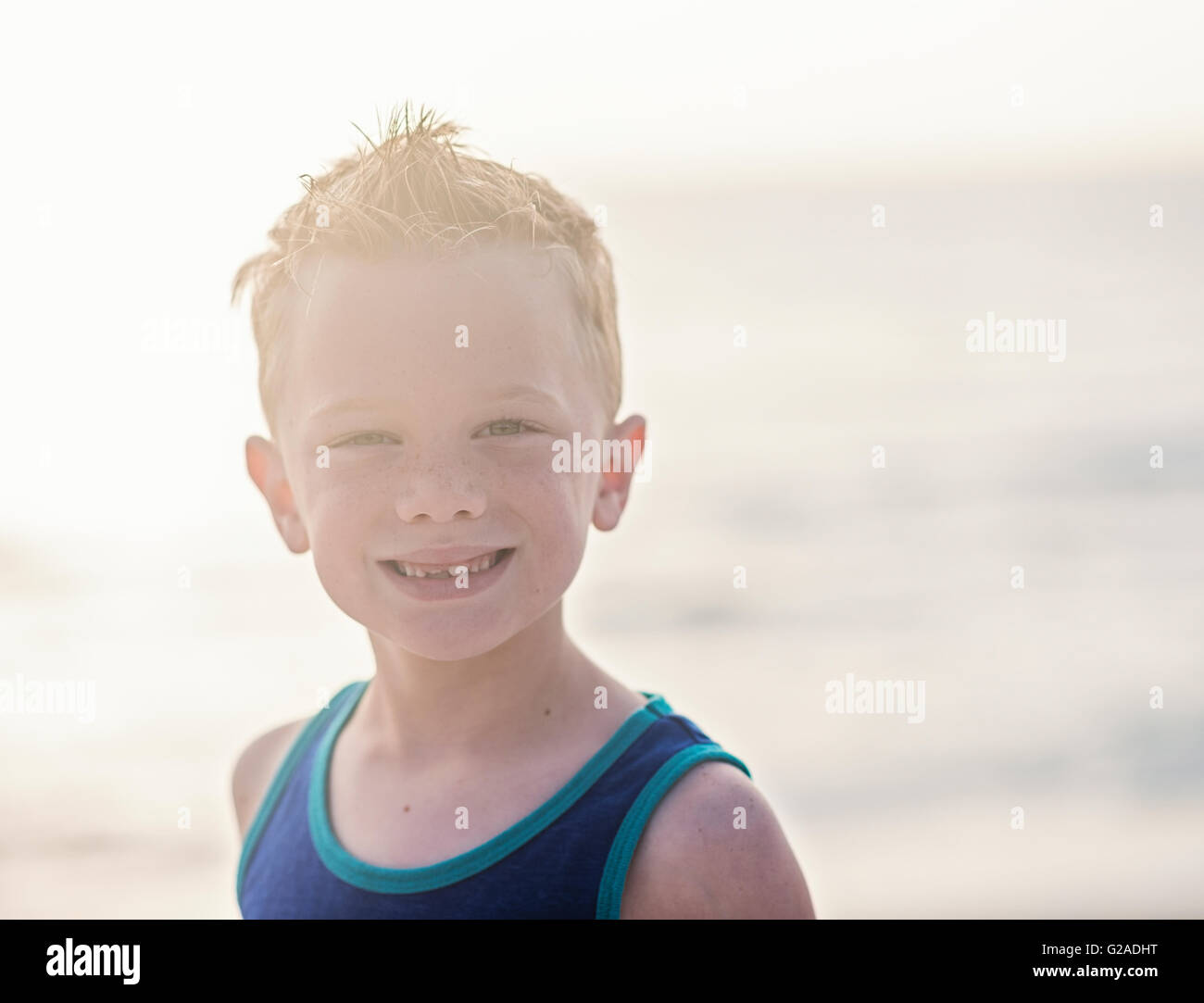 Blue tank top hi-res stock photography and images - Alamy