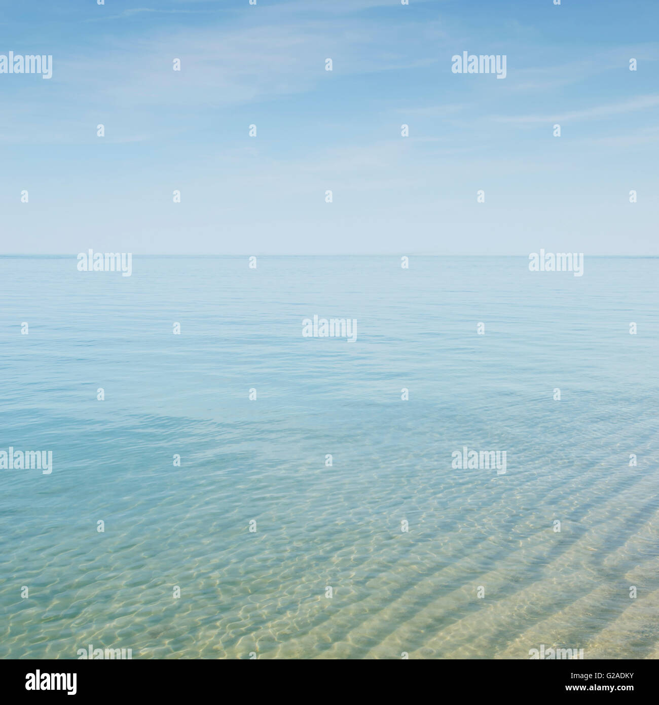 Seascape with transparent water at Cape Cod Stock Photo - Alamy
