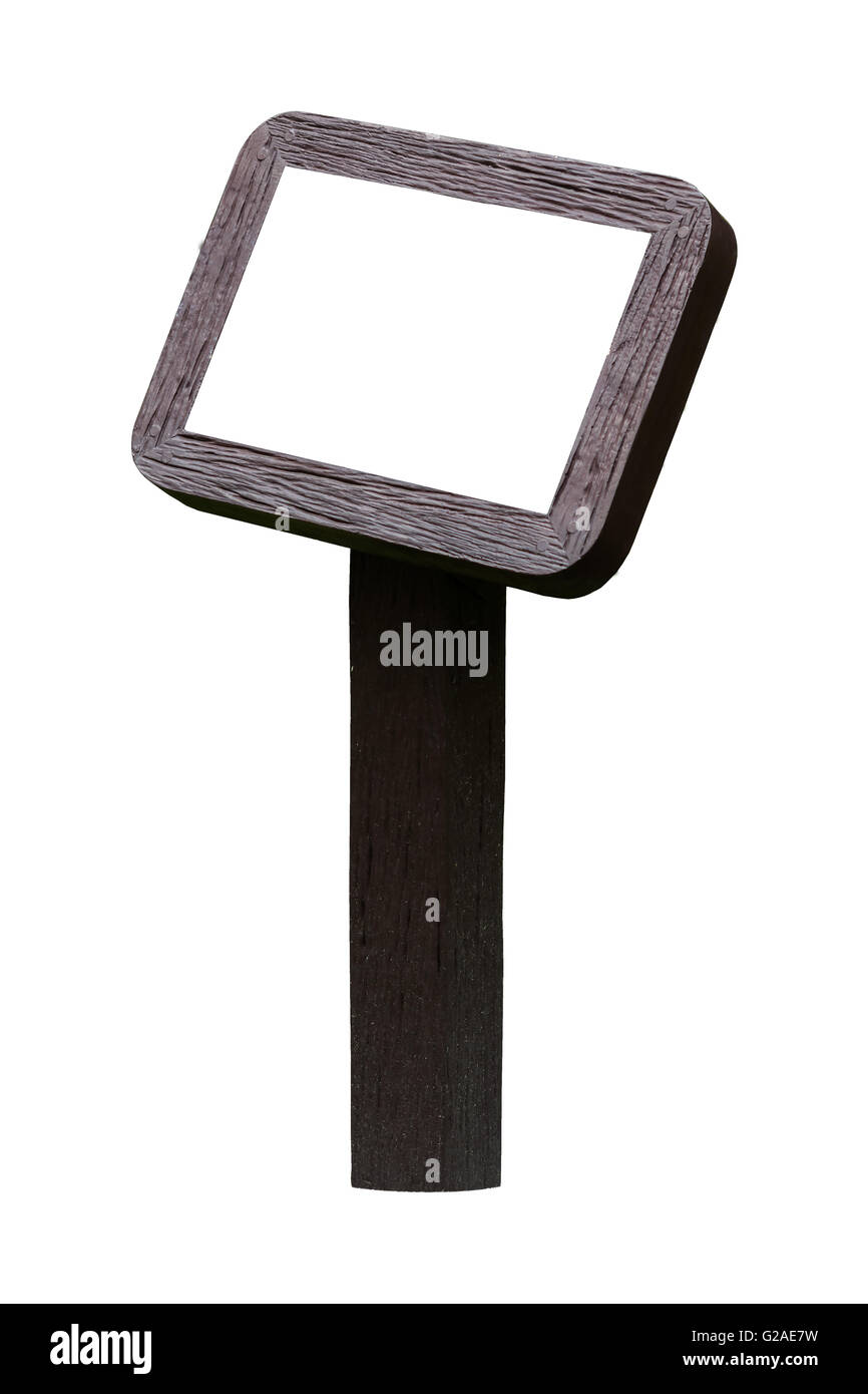 Wooden sign with pins for input letters isolated on white background ...