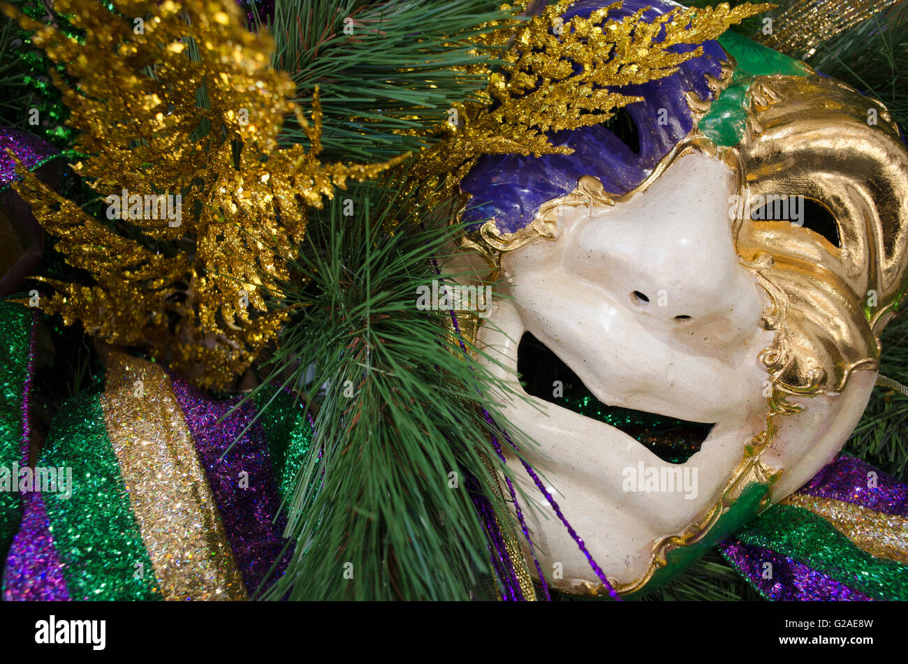 Mardi Gras mask Stock Photo - Alamy