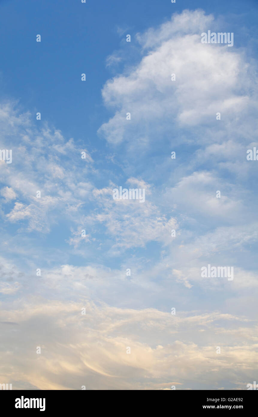 Sky at sunset Stock Photo - Alamy