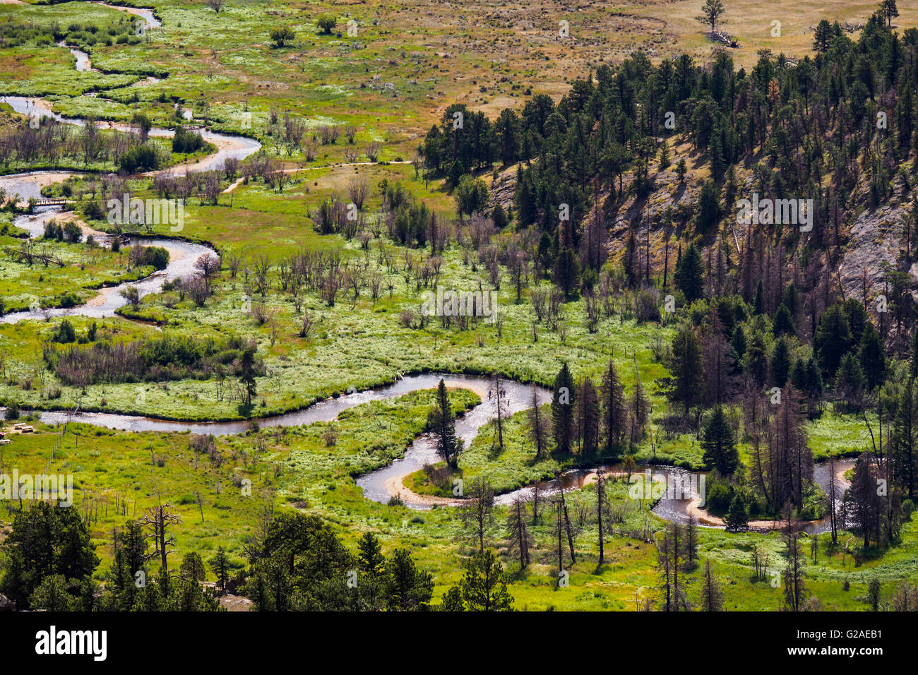 Meandering river hi-res stock photography and images - Alamy