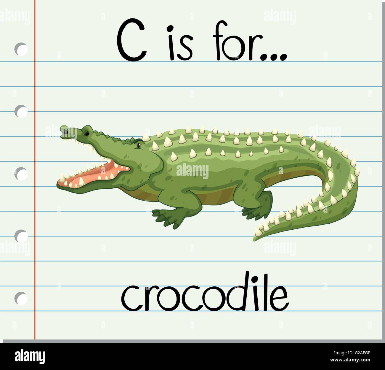 Crocodile Illustration High Resolution Stock Photography and Images - Alamy