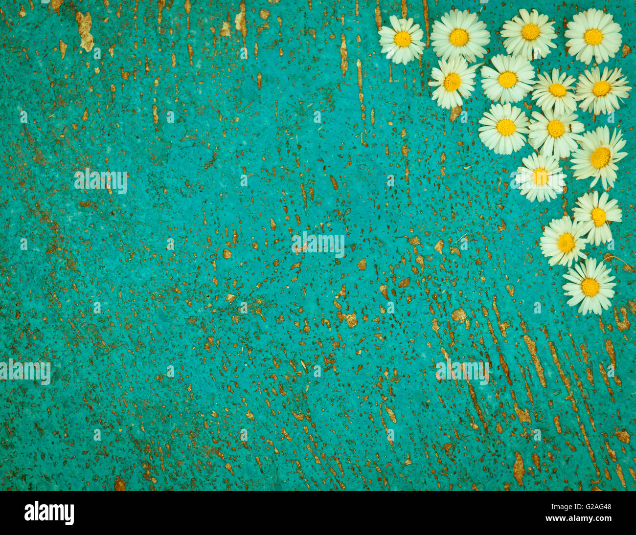 Vintage Turquoise Background