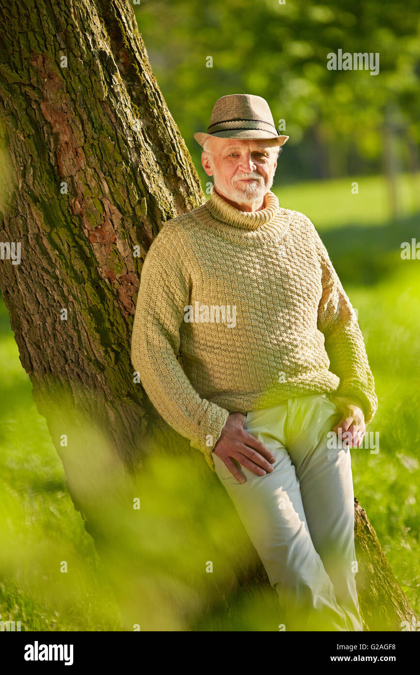 Senior on a tree hi-res stock photography and images - Alamy