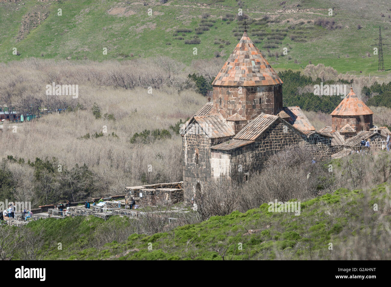 The 9th century Armenian monastery of Sevanavank at lake Sevan Stock Photo - Alamy