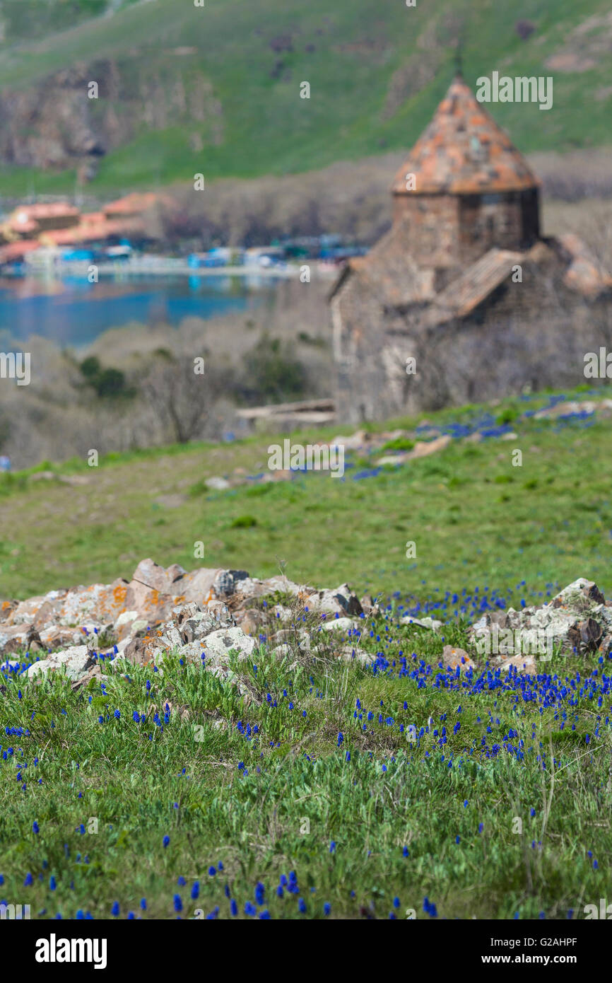 The 9th century Armenian monastery of Sevanavank at lake Sevan Stock Photo - Alamy
