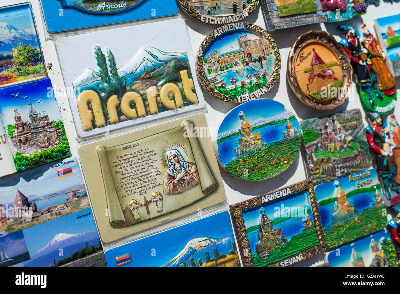 Magnet fron Armenia Stock Photo - Alamy