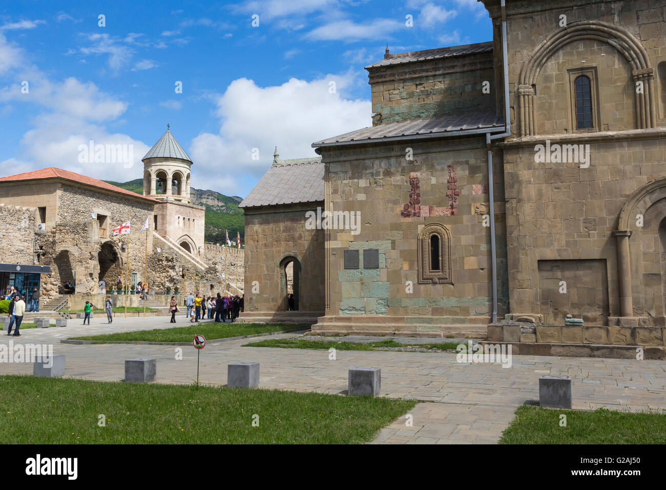 Transfiguration Church. Samtavro Monastery. Mtskheta, Georgia Stock ...