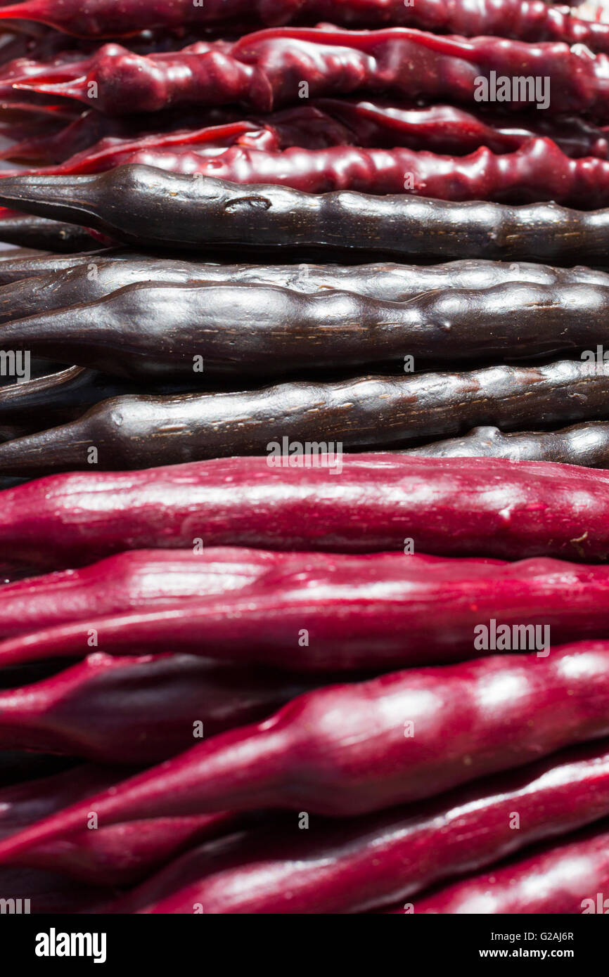 Churchkhela at the street market in Georgia Stock Photo - Alamy