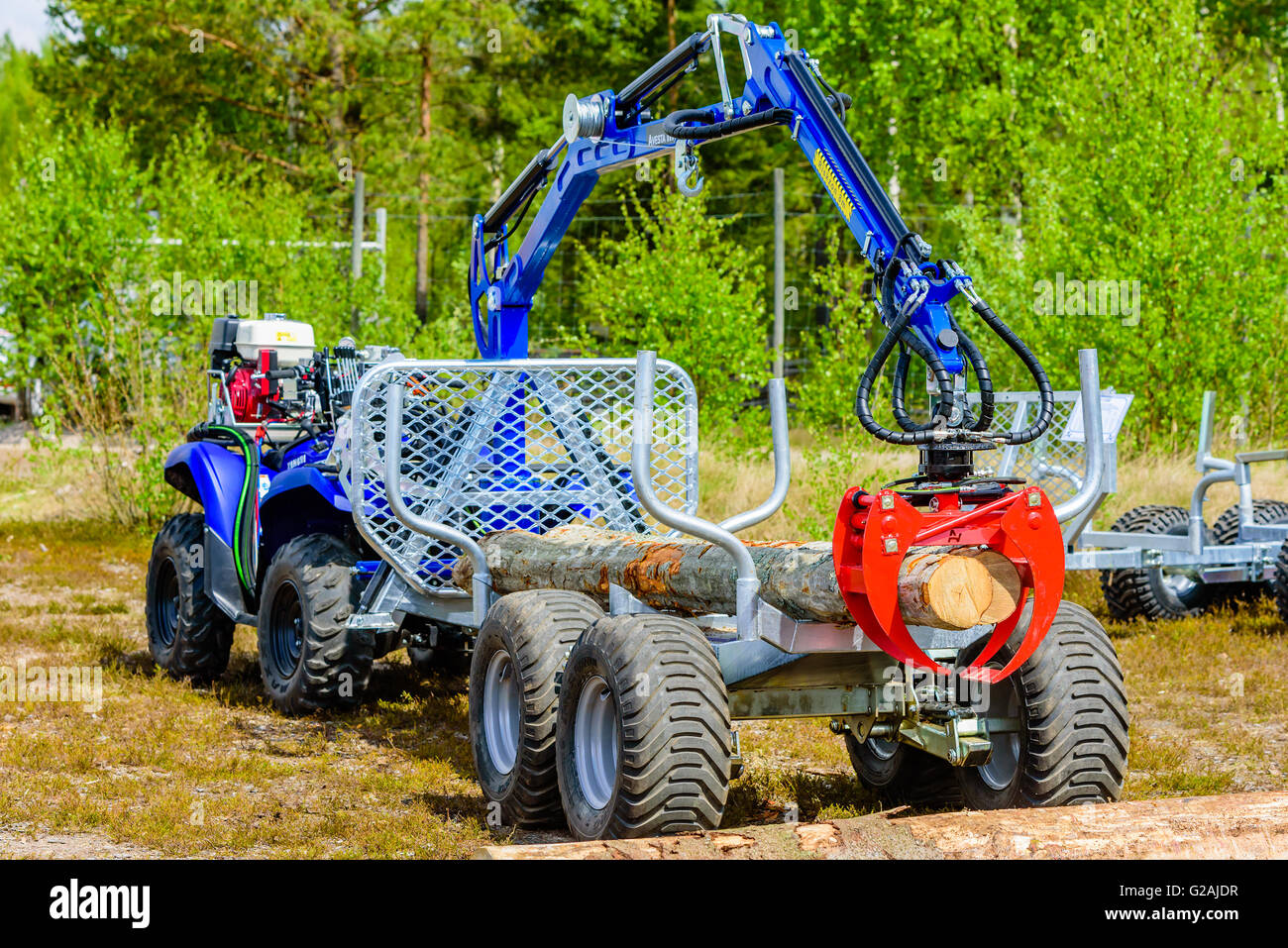 Mini forestry forwarder hi-res stock photography and images - Alamy