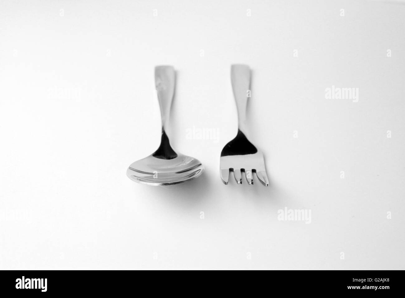 Spoon in Black and White Stock Photos & Images - Alamy