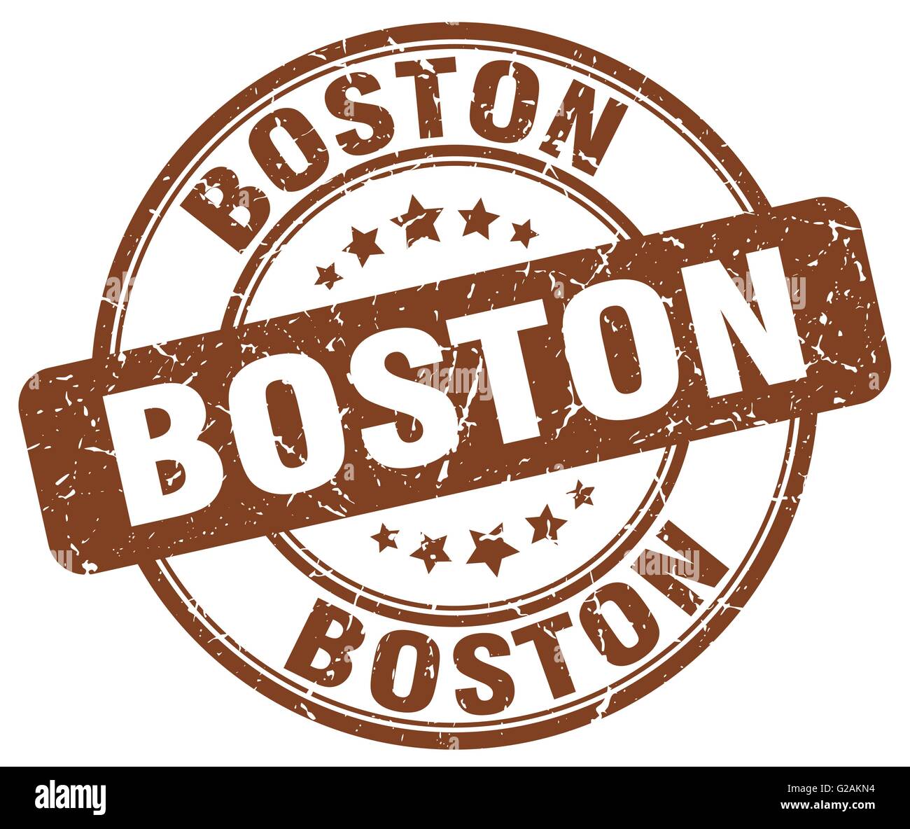 Vintage boston sign Stock Vector Images - Alamy